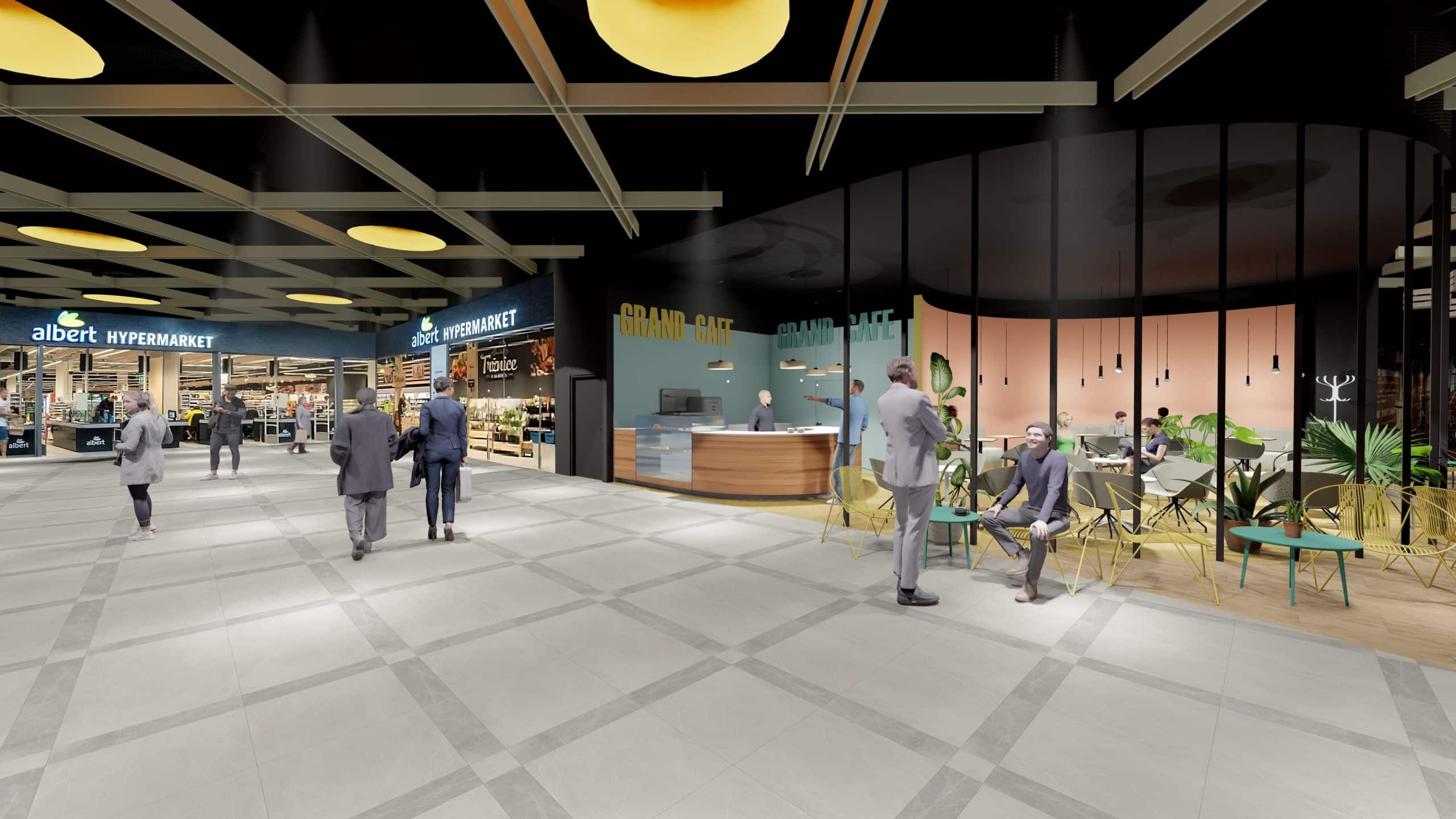 Reconstruction will temporarily close the hypermarket - EPG GPI